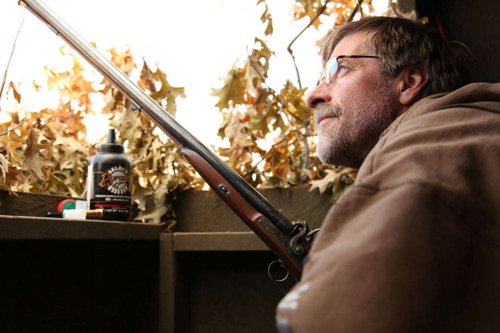 Duck hunting with a 12-gauge muzzleloader